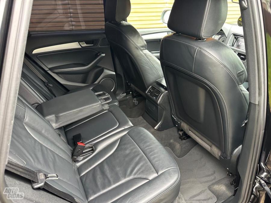 Black Audi SQ5 2015 in Vilnius, with an engine capacity of 3.00 L and mileage of 285 thousand km for 15550 €, photo 18 on AUTOMOTO.COM.LV