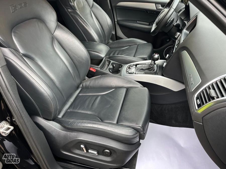 Black Audi SQ5 2015 in Vilnius, with an engine capacity of 3.00 L and mileage of 285 thousand km for 15550 €, photo 19 on AUTOMOTO.COM.LV