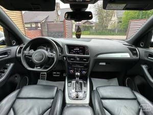 Black Audi SQ5 2015 in Vilnius, with an engine capacity of 3.00 L and mileage of 285 thousand km for 15550 €, photo 20 on AUTOMOTO.COM.LV