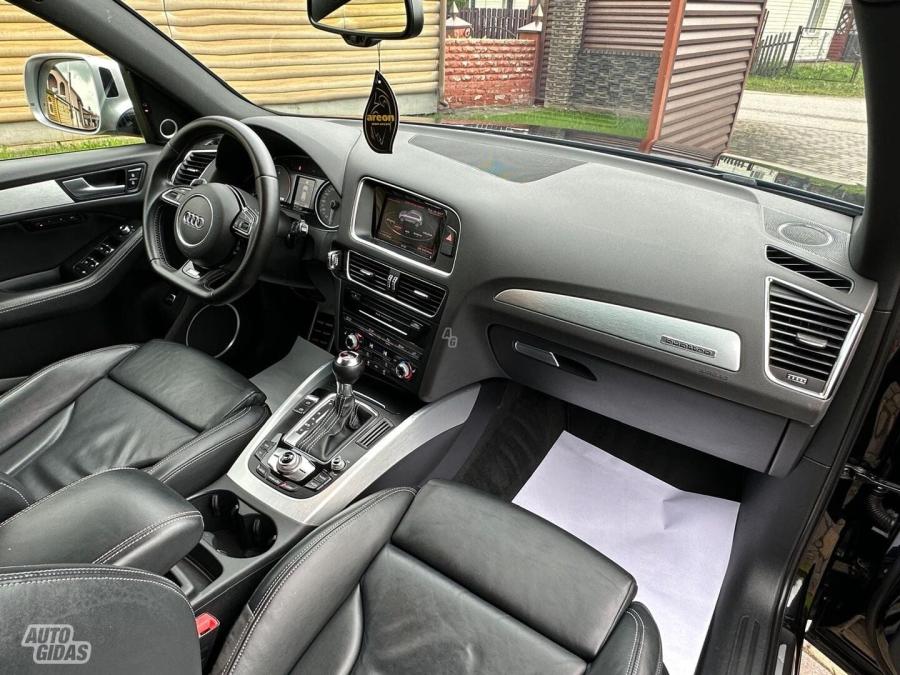 Black Audi SQ5 2015 in Vilnius, with an engine capacity of 3.00 L and mileage of 285 thousand km for 15550 €, photo 24 on AUTOMOTO.COM.LV