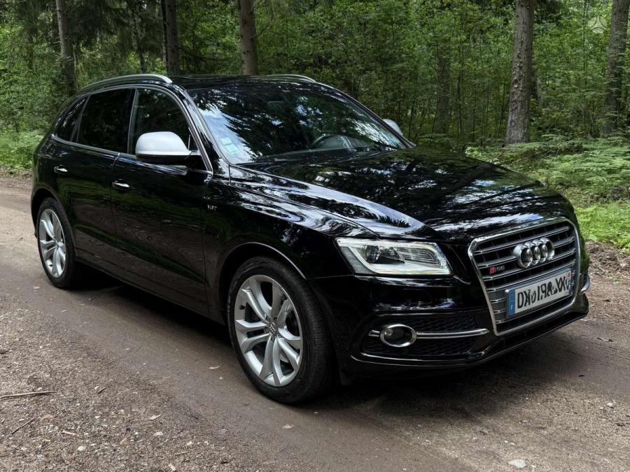 Melns Audi SQ5 2015 Tauragė, ar dzinēja tilpumu 2.97 L un nobraukumu 228 tūkst. km par 13900 €, foto 1 vietnē AUTOMOTO.COM.LV