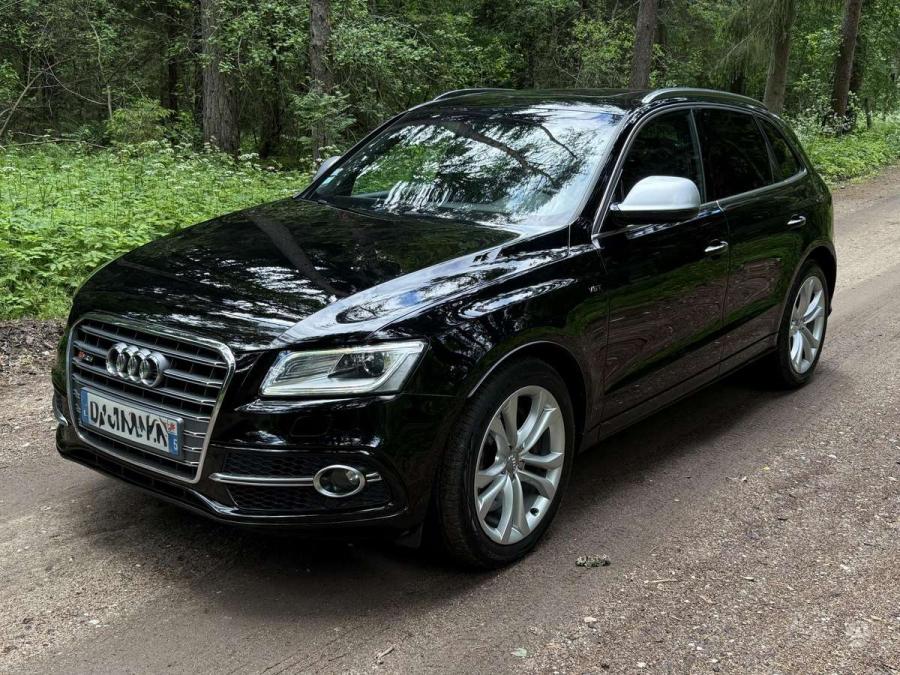 Melns Audi SQ5 2015 Tauragė, ar dzinēja tilpumu 2.97 L un nobraukumu 228 tūkst. km par 13900 €, foto 3 vietnē AUTOMOTO.COM.LV