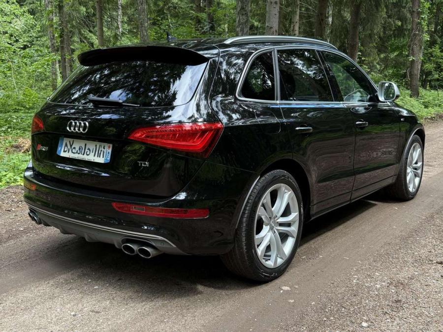 Melns Audi SQ5 2015 Tauragė, ar dzinēja tilpumu 2.97 L un nobraukumu 228 tūkst. km par 13900 €, foto 5 vietnē AUTOMOTO.COM.LV
