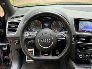 Melns Audi SQ5 2015 Tauragė, ar dzinēja tilpumu 2.97 L un nobraukumu 228 tūkst. km par 13900 €, foto 14 vietnē AUTOMOTO.COM.LV