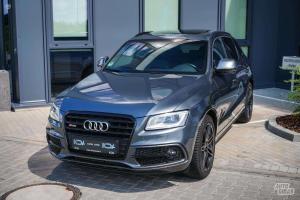 Black Audi SQ5 2015 in Kaunas, with an engine capacity of 3.00 L and mileage of 251 thousand km for 16450 €, photo 5 on AUTOMOTO.COM.LV