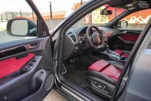 Black Audi SQ5 2015 in Kaunas, with an engine capacity of 3.00 L and mileage of 251 thousand km for 16450 €, photo 26 on AUTOMOTO.COM.LV