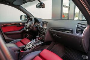Black Audi SQ5 2015 in Kaunas, with an engine capacity of 3.00 L and mileage of 251 thousand km for 16450 €, photo 38 on AUTOMOTO.COM.LV