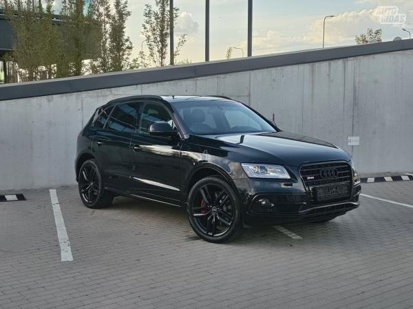Melns Audi SQ5 2015 Kauņa, ar dzinēja tilpumu 3.00 L un nobraukumu 177 tūkst. km par 15900 €, foto 1 vietnē AUTOMOTO.COM.LV