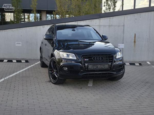 Melns Audi SQ5 2015 Kauņa, ar dzinēja tilpumu 3.00 L un nobraukumu 177 tūkst. km par 15900 €, foto 4 vietnē AUTOMOTO.COM.LV