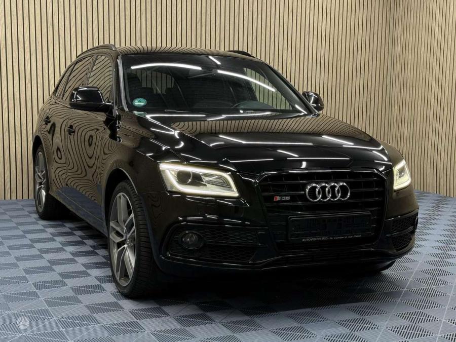 Melns Audi SQ5 2015 Marijampole, ar dzinēja tilpumu 2.97 L un nobraukumu 249 tūkst. km par 13500 €, foto 1 vietnē AUTOMOTO.COM.LV