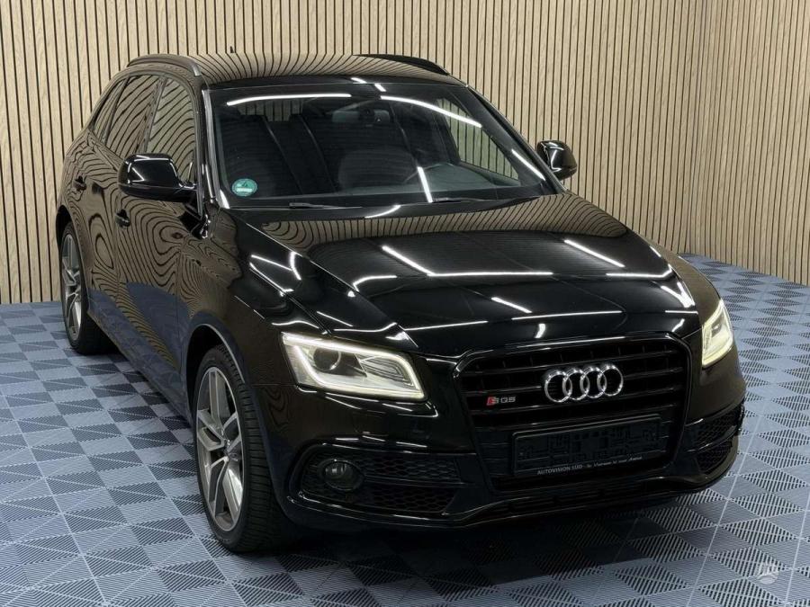 Melns Audi SQ5 2015 Marijampole, ar dzinēja tilpumu 2.97 L un nobraukumu 249 tūkst. km par 13500 €, foto 10 vietnē AUTOMOTO.COM.LV