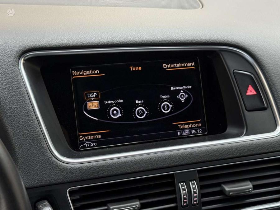 Melns Audi SQ5 2015 Marijampole, ar dzinēja tilpumu 2.97 L un nobraukumu 249 tūkst. km par 13500 €, foto 32 vietnē AUTOMOTO.COM.LV