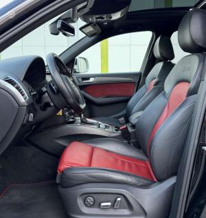 Black Audi SQ5 2015 in Raseiniai, with an engine capacity of 2.97 L and mileage of 210 thousand km for 15250 €, photo 15 on AUTOMOTO.COM.LV