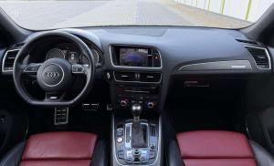 Black Audi SQ5 2015 in Raseiniai, with an engine capacity of 2.97 L and mileage of 210 thousand km for 15250 €, photo 16 on AUTOMOTO.COM.LV