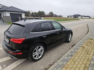 Black Audi SQ5 2016 in Palanga, with an engine capacity of 3.00 L and mileage of 139 thousand km for 20900 €, photo 6 on AUTOMOTO.COM.LV