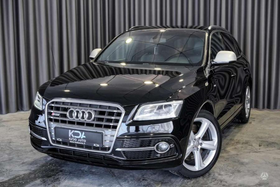 Melns Audi SQ5 2016 Marijampole, ar dzinēja tilpumu 2.97 L un nobraukumu 266 tūkst. km par 13650 €, foto 4 vietnē AUTOMOTO.COM.LV