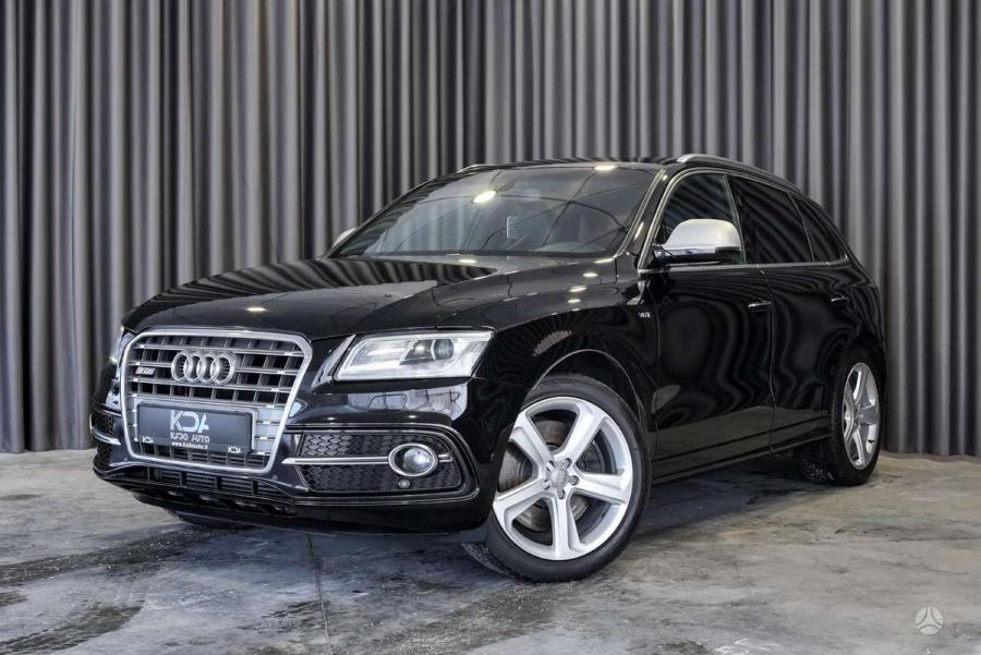 Melns Audi SQ5 2016 Marijampole, ar dzinēja tilpumu 2.97 L un nobraukumu 266 tūkst. km par 13650 €, foto 5 vietnē AUTOMOTO.COM.LV