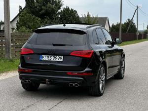 Black Audi SQ5 2016 in Vilnius, with an engine capacity of 2.97 L and mileage of 216 thousand km for 18550 €, photo 6 on AUTOMOTO.COM.LV