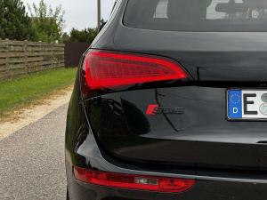 Black Audi SQ5 2016 in Vilnius, with an engine capacity of 2.97 L and mileage of 216 thousand km for 18550 €, photo 13 on AUTOMOTO.COM.LV