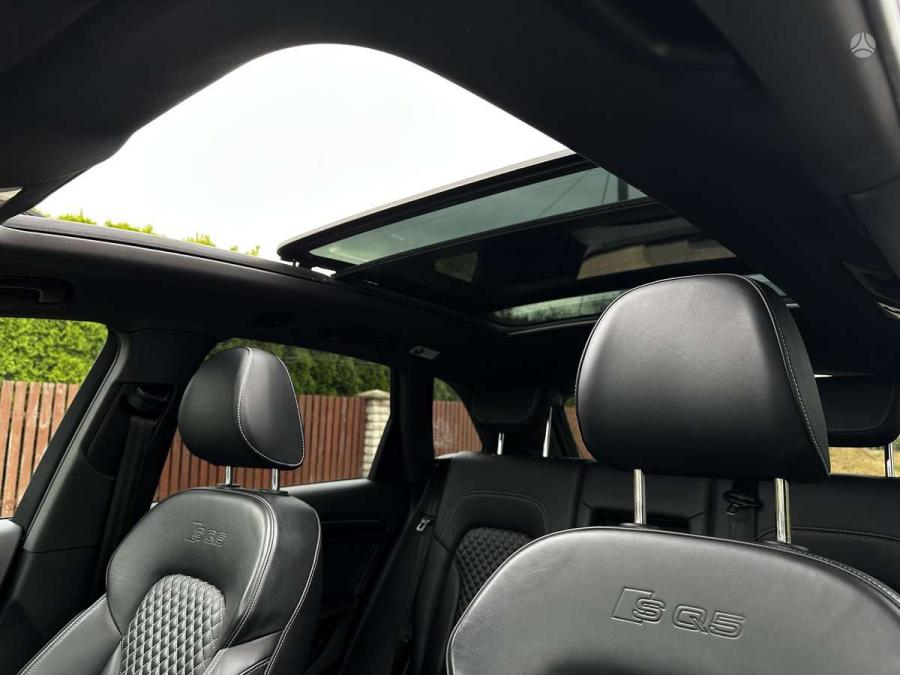 Black Audi SQ5 2016 in Vilnius, with an engine capacity of 2.97 L and mileage of 216 thousand km for 18550 €, photo 35 on AUTOMOTO.COM.LV