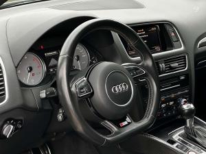 Black Audi SQ5 2016 in Vilnius, with an engine capacity of 2.97 L and mileage of 216 thousand km for 18550 €, photo 36 on AUTOMOTO.COM.LV