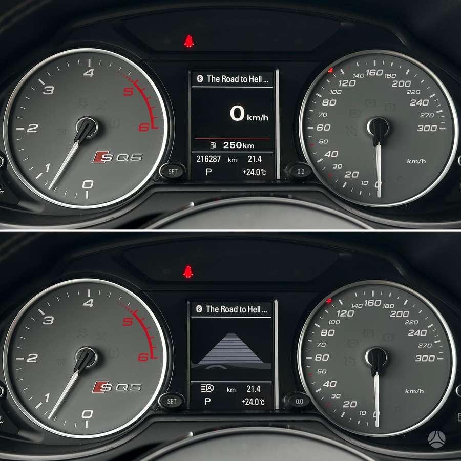 Black Audi SQ5 2016 in Vilnius, with an engine capacity of 2.97 L and mileage of 216 thousand km for 18550 €, photo 40 on AUTOMOTO.COM.LV