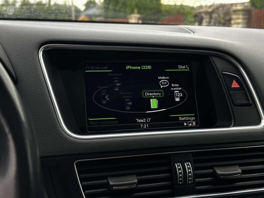 Black Audi SQ5 2016 in Vilnius, with an engine capacity of 2.97 L and mileage of 216 thousand km for 18550 €, photo 45 on AUTOMOTO.COM.LV