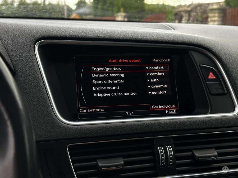 Black Audi SQ5 2016 in Vilnius, with an engine capacity of 2.97 L and mileage of 216 thousand km for 18550 €, photo 47 on AUTOMOTO.COM.LV