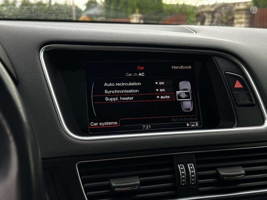 Black Audi SQ5 2016 in Vilnius, with an engine capacity of 2.97 L and mileage of 216 thousand km for 18550 €, photo 49 on AUTOMOTO.COM.LV