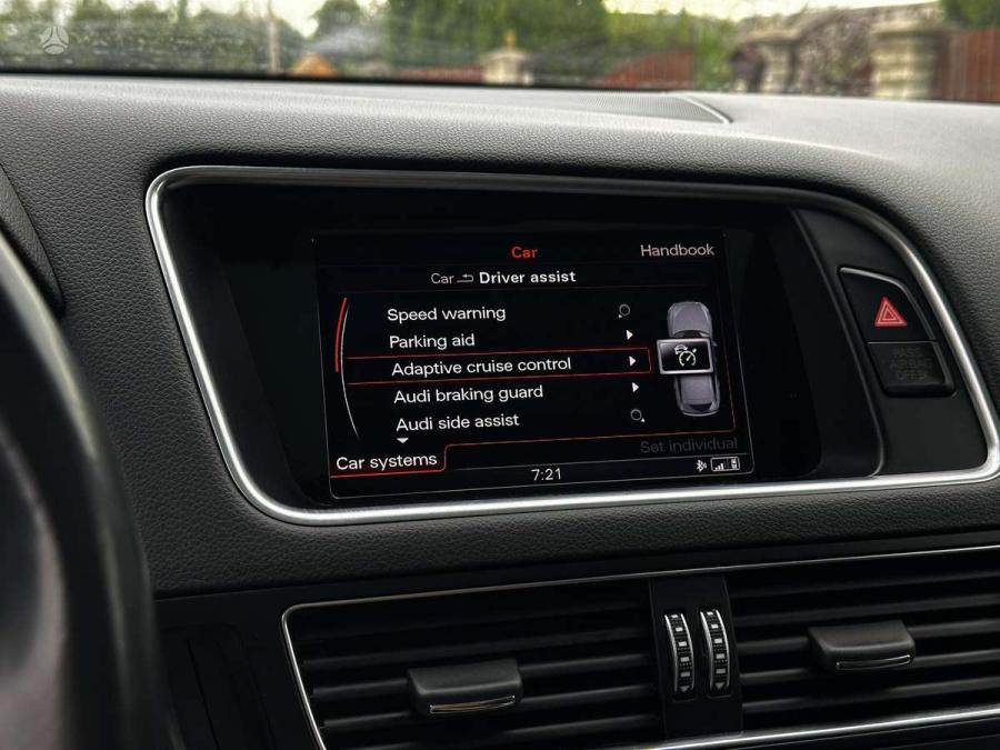 Black Audi SQ5 2016 in Vilnius, with an engine capacity of 2.97 L and mileage of 216 thousand km for 18550 €, photo 50 on AUTOMOTO.COM.LV