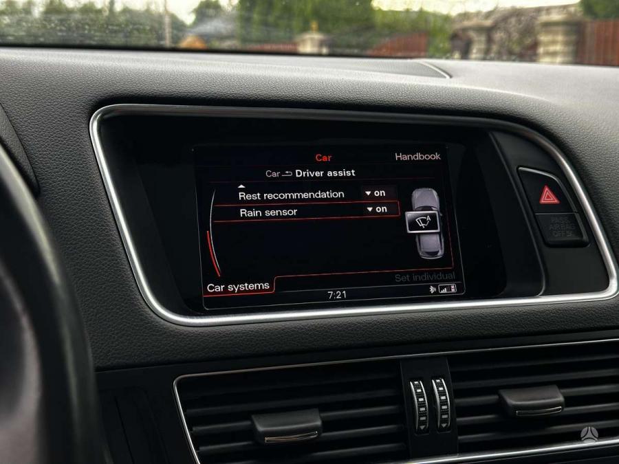 Black Audi SQ5 2016 in Vilnius, with an engine capacity of 2.97 L and mileage of 216 thousand km for 18550 €, photo 51 on AUTOMOTO.COM.LV