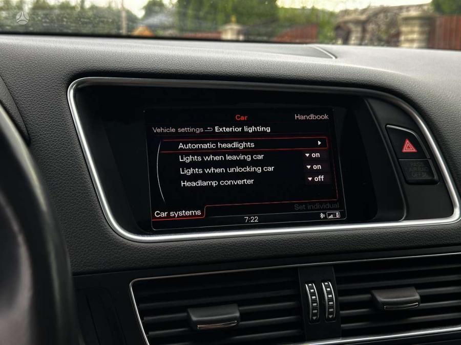 Black Audi SQ5 2016 in Vilnius, with an engine capacity of 2.97 L and mileage of 216 thousand km for 18550 €, photo 52 on AUTOMOTO.COM.LV