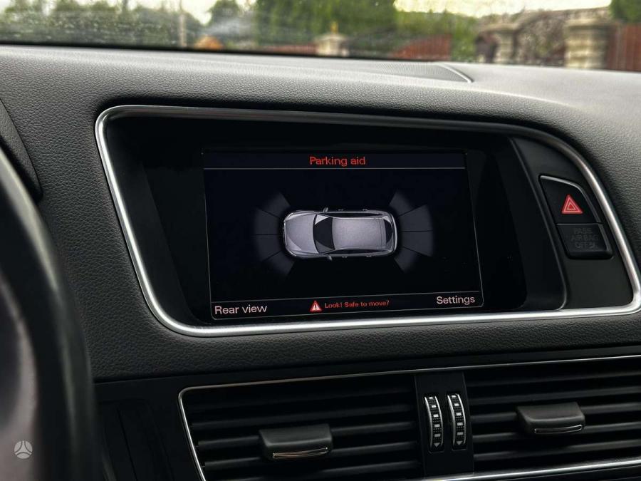 Black Audi SQ5 2016 in Vilnius, with an engine capacity of 2.97 L and mileage of 216 thousand km for 18550 €, photo 57 on AUTOMOTO.COM.LV