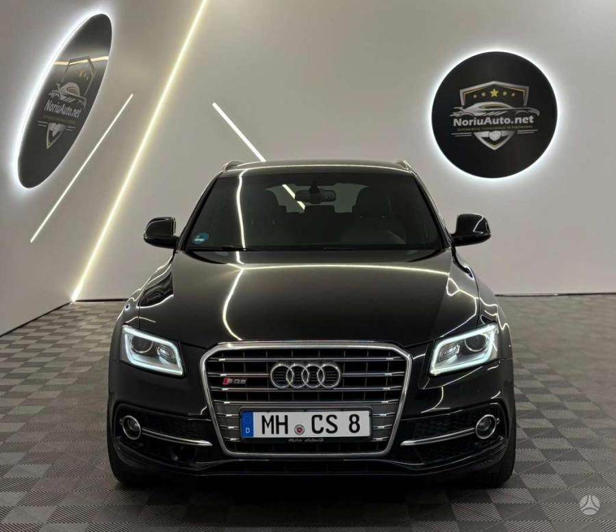 Black Audi SQ5 2016 in Marijampole, with an engine capacity of 2.97 L and mileage of 149 thousand km for 17999 €, photo 35 on AUTOMOTO.COM.LV