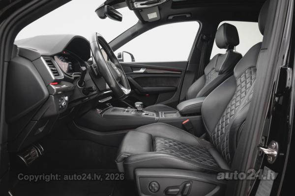Black Audi SQ5 2017 in Tartu, with an engine capacity of 3.00 L and mileage of 193 thousand km for 23900 €, photo 9 on AUTOMOTO.COM.LV