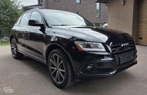 Black Audi SQ5 2017 in Siauliai, with an engine capacity of 3.00 L and mileage of 202 thousand km for 13750 €, photo 6 on AUTOMOTO.COM.LV