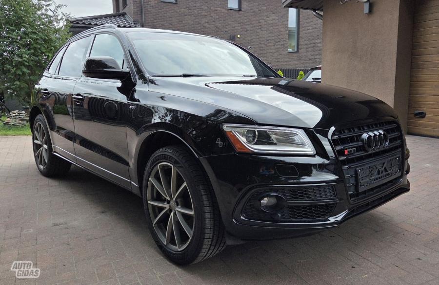 Black Audi SQ5 2017 in Siauliai, with an engine capacity of 3.00 L and mileage of 202 thousand km for 13750 €, photo 6 on AUTOMOTO.COM.LV