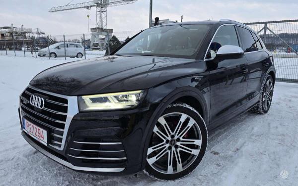 Black Audi SQ5 2018 in Kaunas, with an engine capacity of 3.00 L and mileage of 243 thousand km for 21500 €, photo 1 on AUTOMOTO.COM.LV