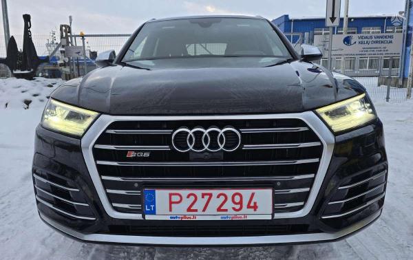 Black Audi SQ5 2018 in Kaunas, with an engine capacity of 3.00 L and mileage of 243 thousand km for 21500 €, photo 2 on AUTOMOTO.COM.LV