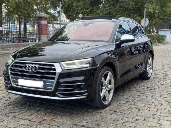 Melns Audi SQ5 2018 Viļņa, ar dzinēja tilpumu 3.00 L un nobraukumu 203 tūkst. km par 23999 €, foto 1 vietnē AUTOMOTO.COM.LV