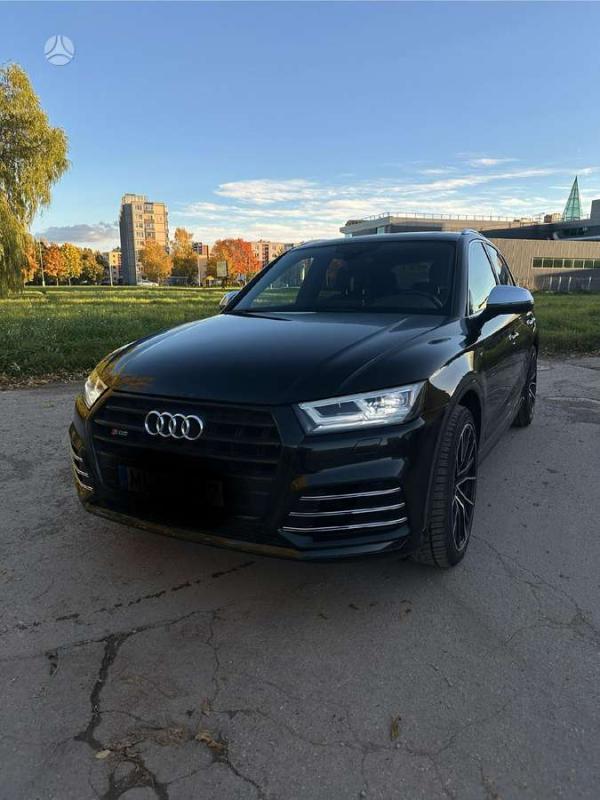 Black Audi SQ5 2018 in Siauliai, with an engine capacity of 3.00 L and mileage of 84 thousand km for 27400 €, photo 1 on AUTOMOTO.COM.LV