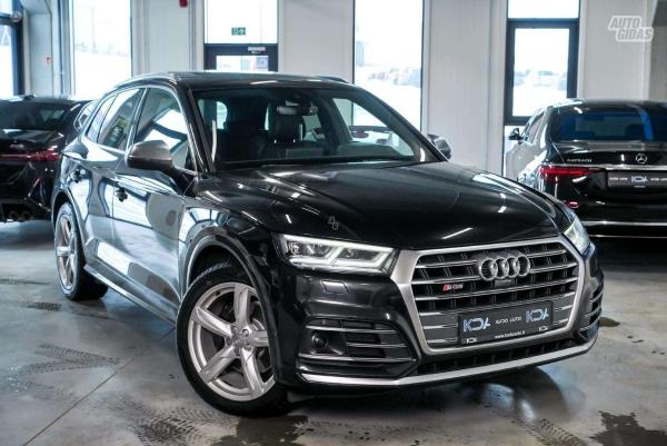 Black Audi SQ5 2018 in Marijampole, with an engine capacity of 3.00 L and mileage of 212 thousand km for 24450 €, photo 3 on AUTOMOTO.COM.LV