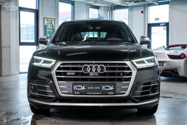 Black Audi SQ5 2018 in Marijampole, with an engine capacity of 3.00 L and mileage of 212 thousand km for 24450 €, photo 4 on AUTOMOTO.COM.LV
