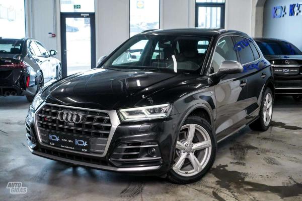 Black Audi SQ5 2018 in Marijampole, with an engine capacity of 3.00 L and mileage of 212 thousand km for 24450 €, photo 5 on AUTOMOTO.COM.LV