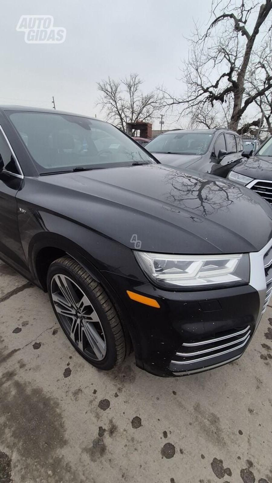 Melns Audi SQ5 2018 Klaipėda, ar dzinēja tilpumu 3.00 L un nobraukumu 235 tūkst. km par 14500 €, foto 1 vietnē AUTOMOTO.COM.LV