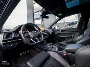 Black Audi SQ5 2018 in Kaunas, with an engine capacity of 3.00 L and mileage of 212 thousand km for 22450 €, photo 27 on AUTOMOTO.COM.LV