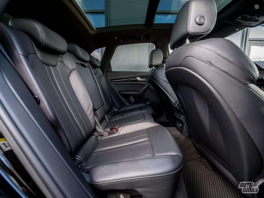Black Audi SQ5 2018 in Kaunas, with an engine capacity of 3.00 L and mileage of 212 thousand km for 22450 €, photo 36 on AUTOMOTO.COM.LV