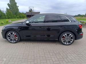Melns Audi SQ5 2018 Tauragė, ar dzinēja tilpumu 3.00 L un nobraukumu 129 tūkst. km par 25500 €, foto 7 vietnē AUTOMOTO.COM.LV