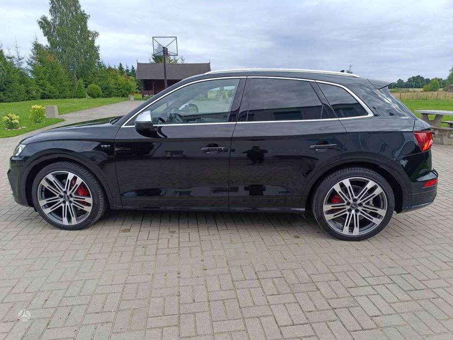 Melns Audi SQ5 2018 Tauragė, ar dzinēja tilpumu 3.00 L un nobraukumu 129 tūkst. km par 25500 €, foto 7 vietnē AUTOMOTO.COM.LV