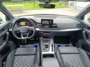 Melns Audi SQ5 2018 Tauragė, ar dzinēja tilpumu 3.00 L un nobraukumu 129 tūkst. km par 25500 €, foto 8 vietnē AUTOMOTO.COM.LV